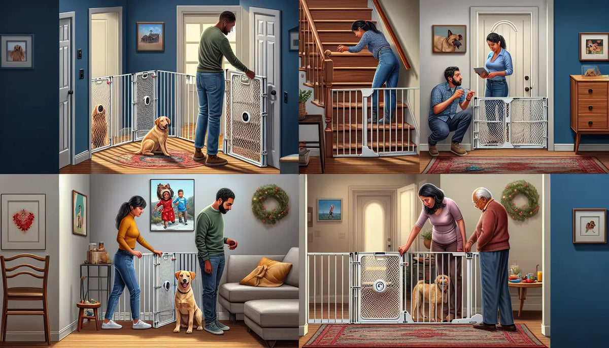 5 Ways to Use Dog Gates for Creating Safe Spaces at Home – Pet Crates ...