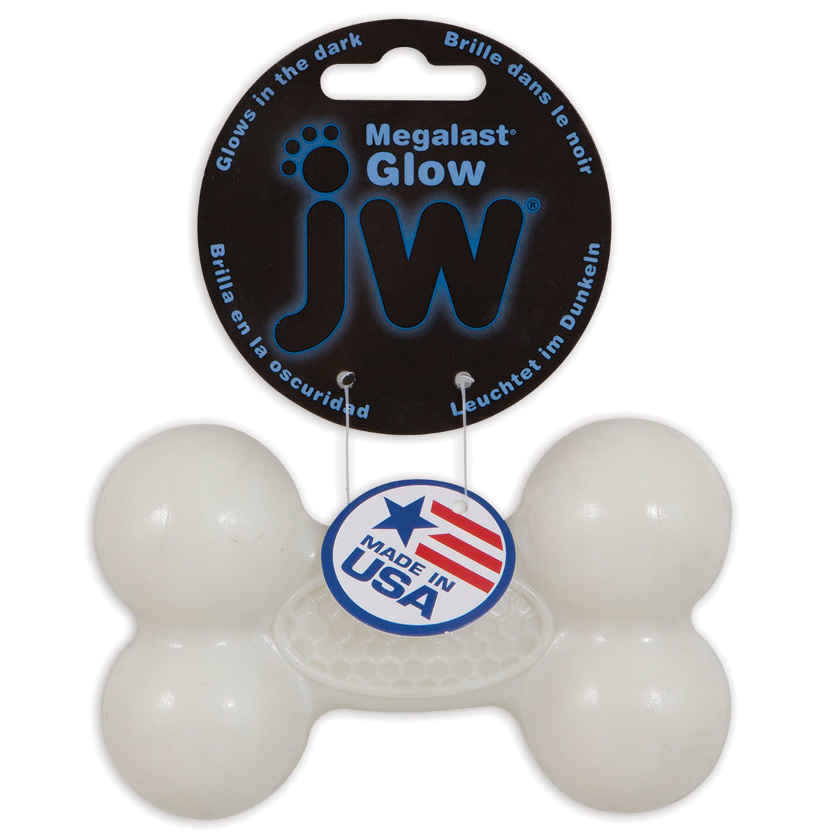 JW Megalast Glow Bone – Pet Crates Direct