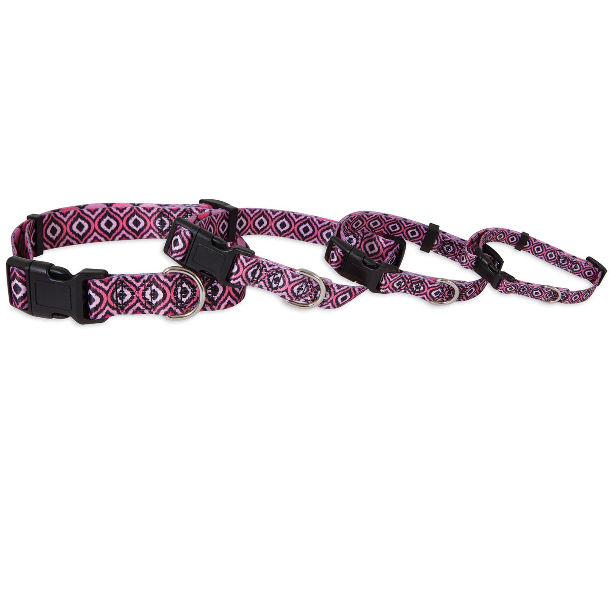 Petmate Geo Adjustable Collar - Pink – Pet Crates Direct