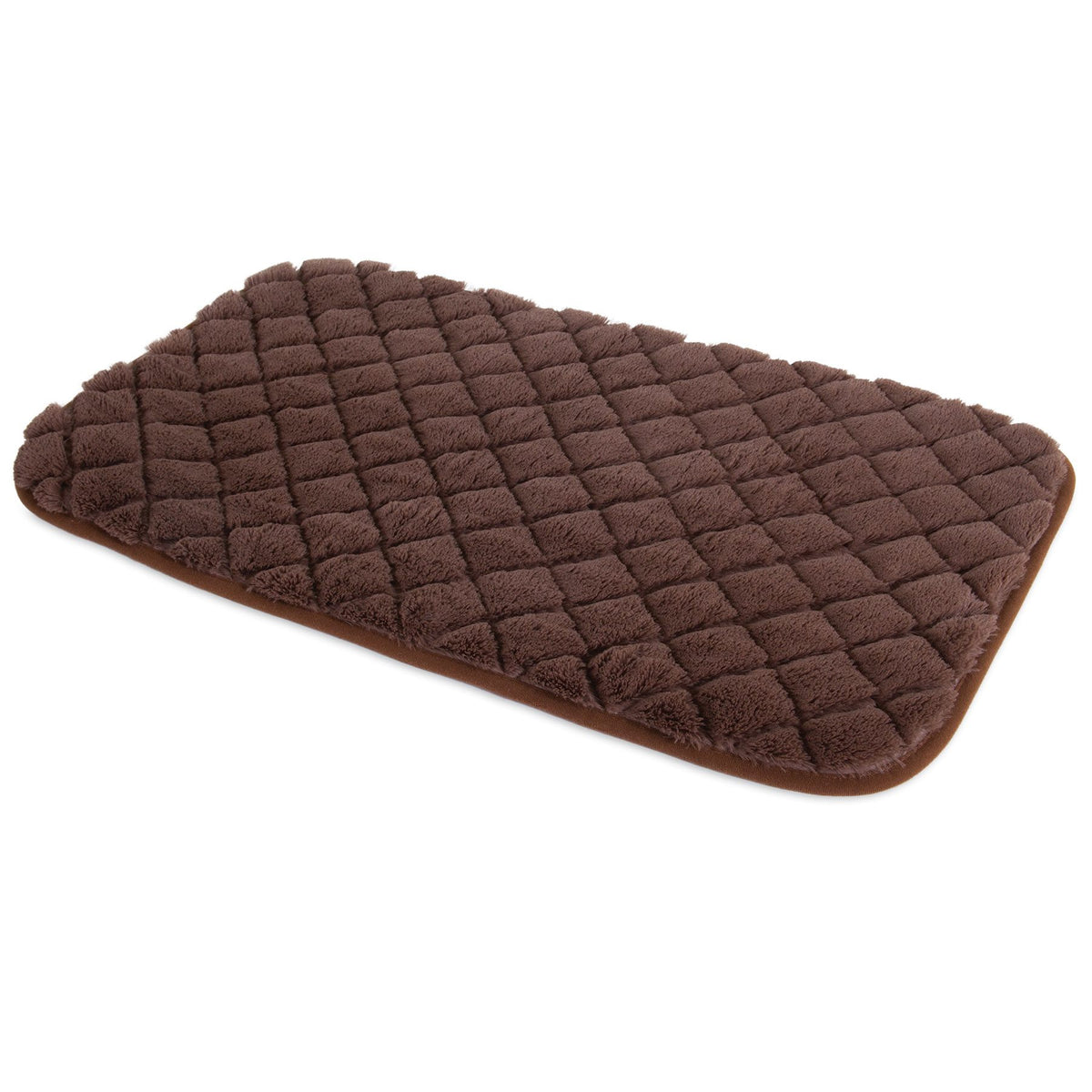 Petmate Quilted Kennel Mat - Brown – Pet Crates Direct